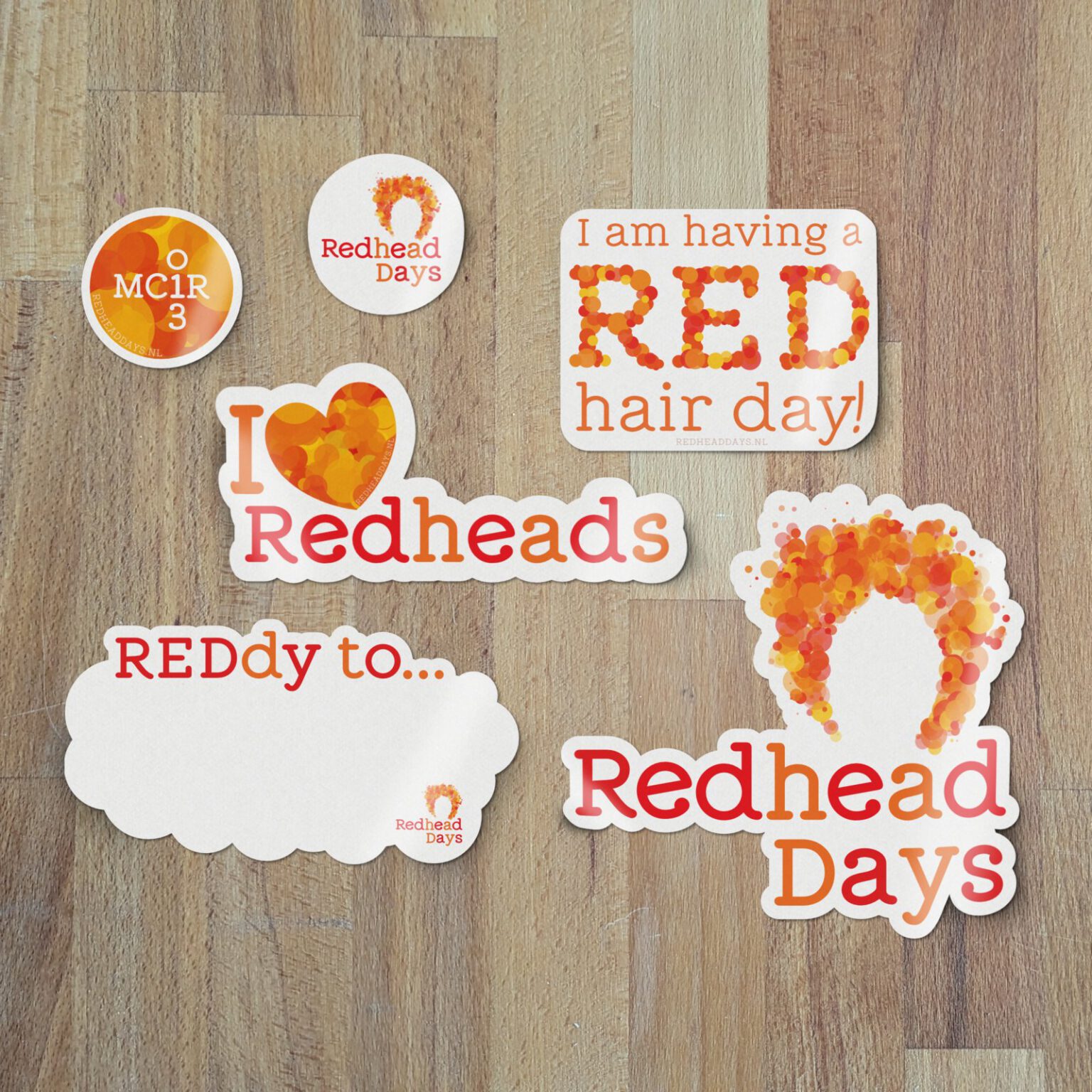 Sticker Pack - Redhead Days Festival